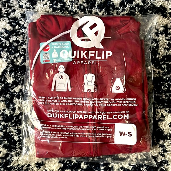 Quickflip | Jackets & Coats | Quickflip Apparel Hero Hopdie Red ...